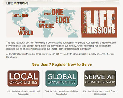 National and International Missions Management - Meet The Need